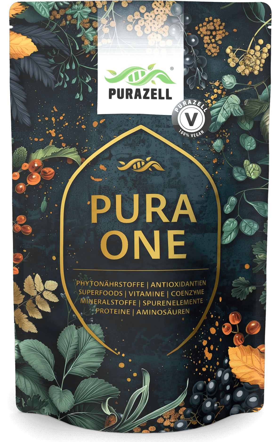 Purazell - liposomale Vitamine, gekeimte Bio Rohkost Lebensmittel ...