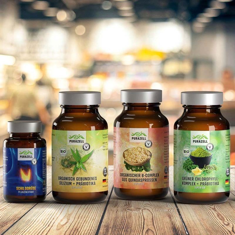 Purazell - liposomale Vitamine, gekeimte Bio Rohkost Lebensmittel ...